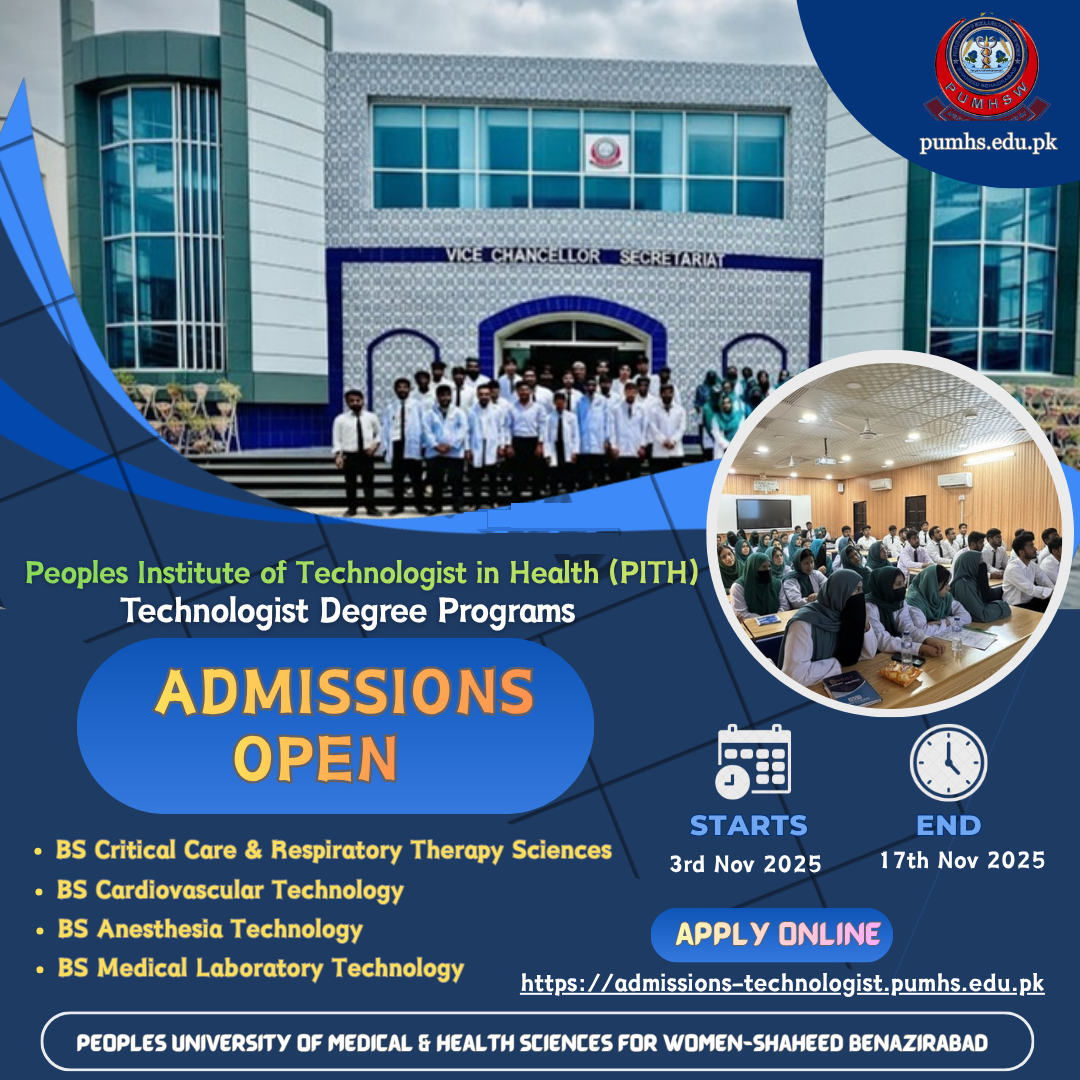 Peoples University of Medical & Health Sciences for Women - Shaheed ...